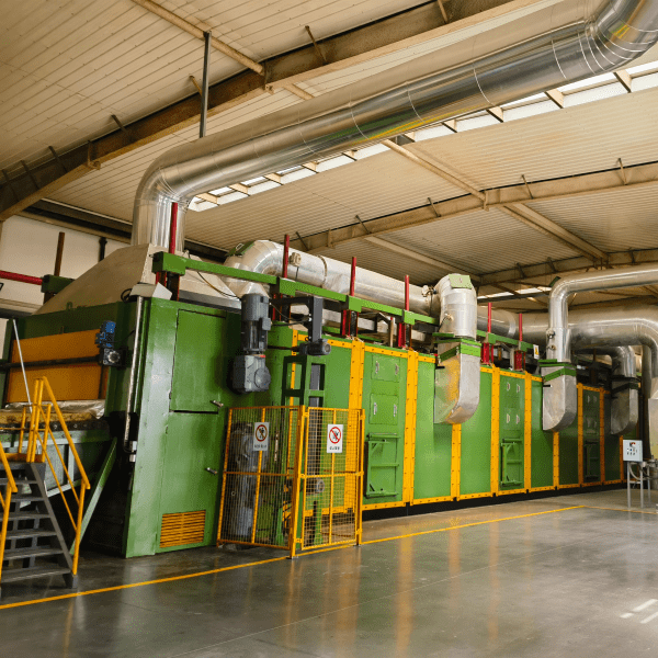 curing oven – ROCK WOOL PRODUCTION LINE